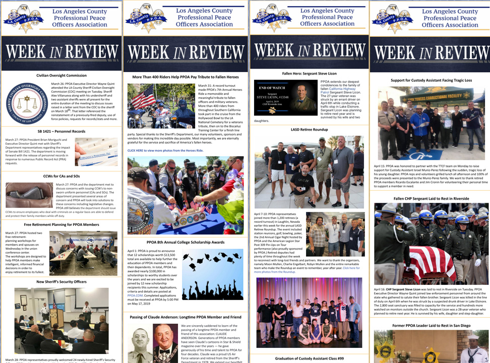 BE IN THE KNOW: Subscribe to PPOA Weekly Email - Los Angeles County ...