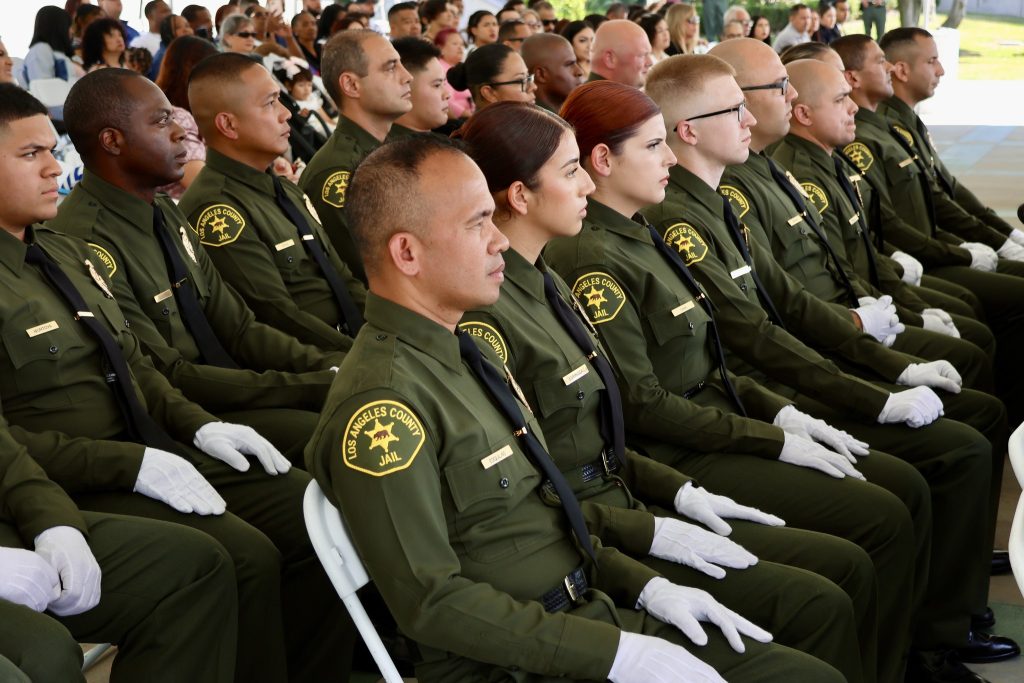 Custody Assistant Class #112 Graduation - Los Angeles County ...